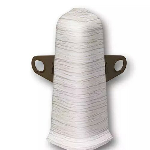 Наружный угол Деконика D55 Ясень серый 253