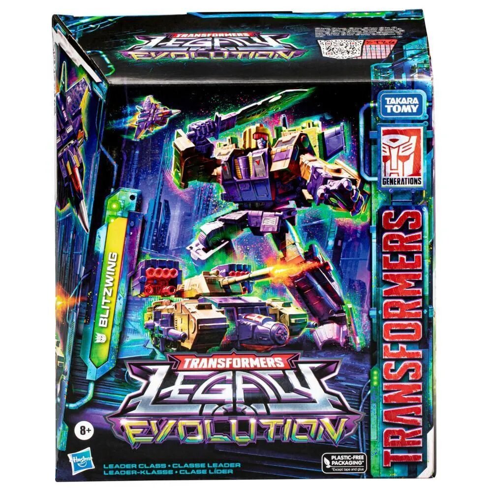 Трансформеры игрушки Hasbro Transformers Legacy Evolution Leader Class Blitzwing (17.8cm) F7230