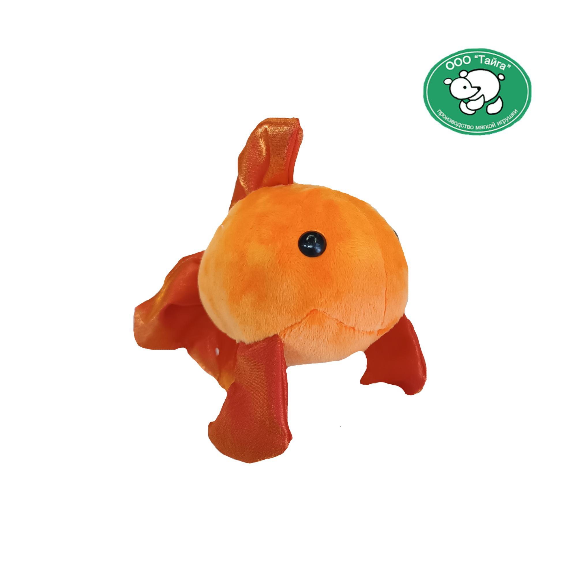 Мягкая игрушка на палец "Тайга" для детского кукольного театра "Золотая рыбка"