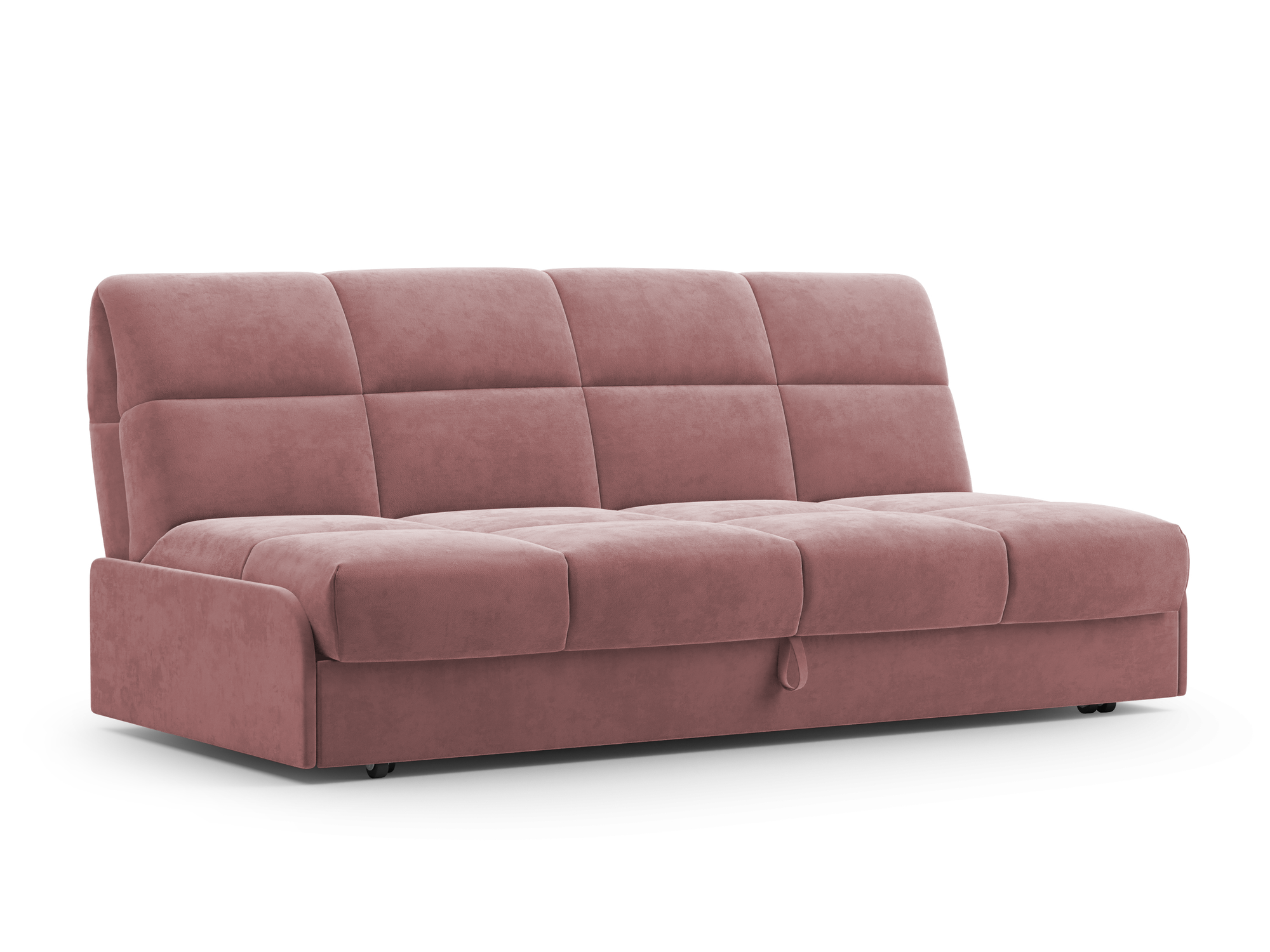 Диван-кровать Софт, аккордеон, без подлокотников, сп. место 190*200, для ежедневного сна, съемный чехол, велюр