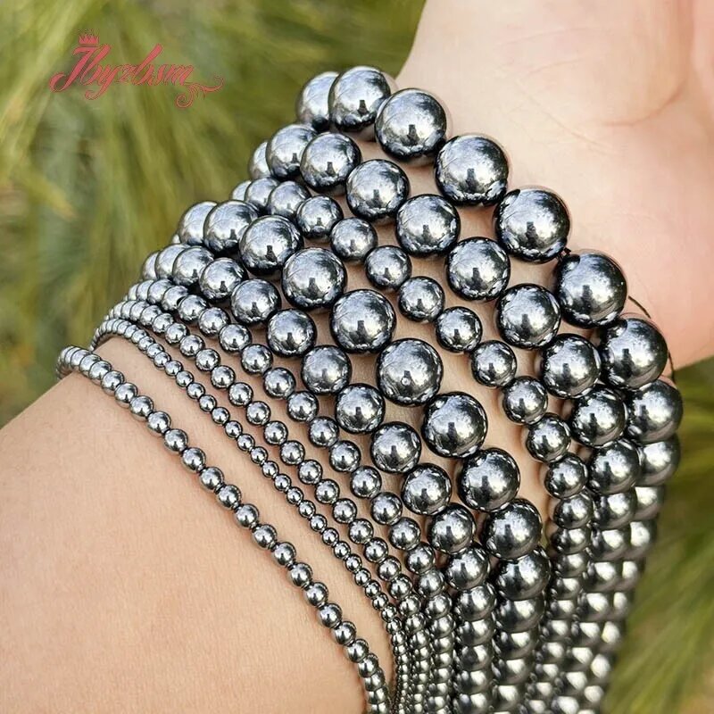 Бусины из терагерцового камня jbyzbsm 6/8/10 мм 3mm 115pcs beads, Smooth Terahertz