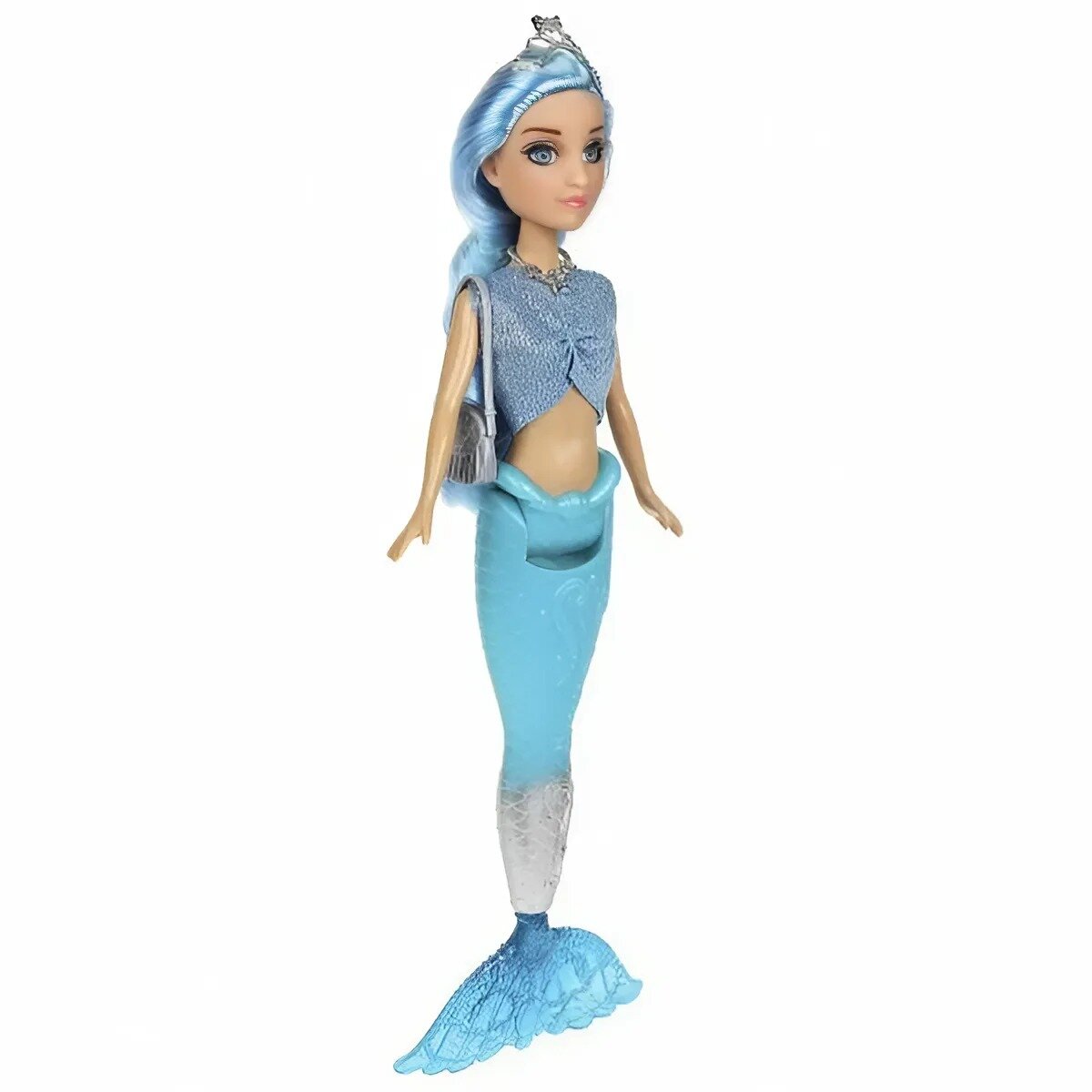 Кукла-русалка LIKEE GIRL, 32см, реалистичные глаза, пластиковый хвост, аксессуары