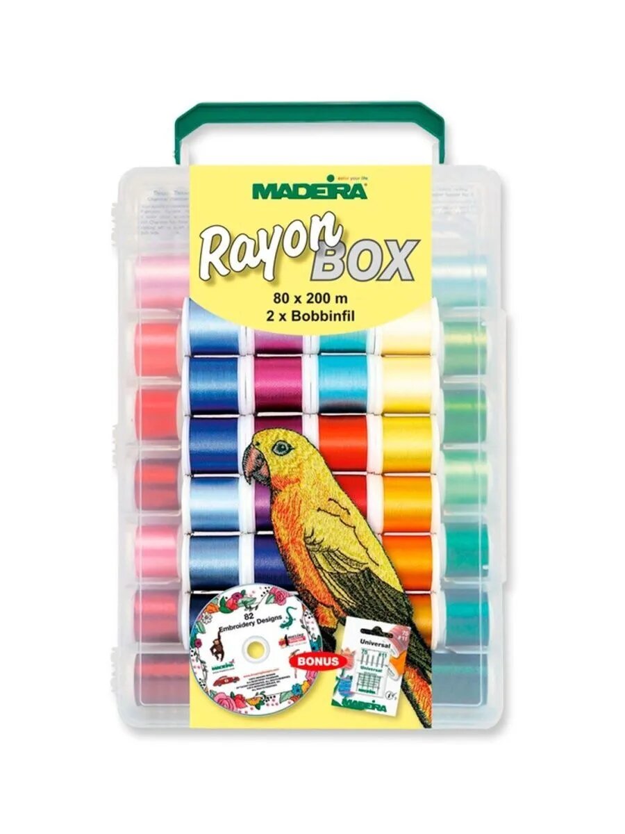 Нитки вышивальные RAYON