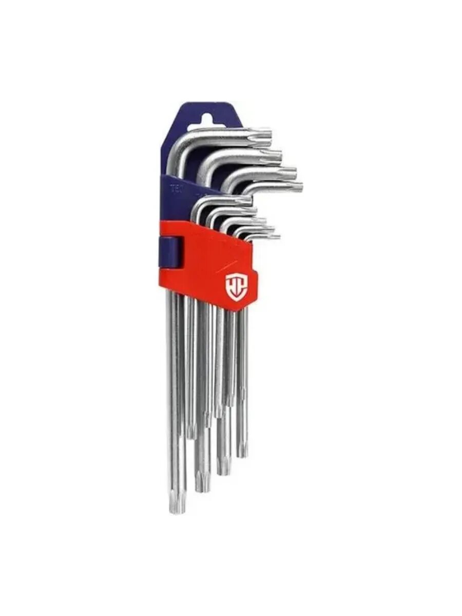 Набор ключей TORX с отверстием 9шт WP222002