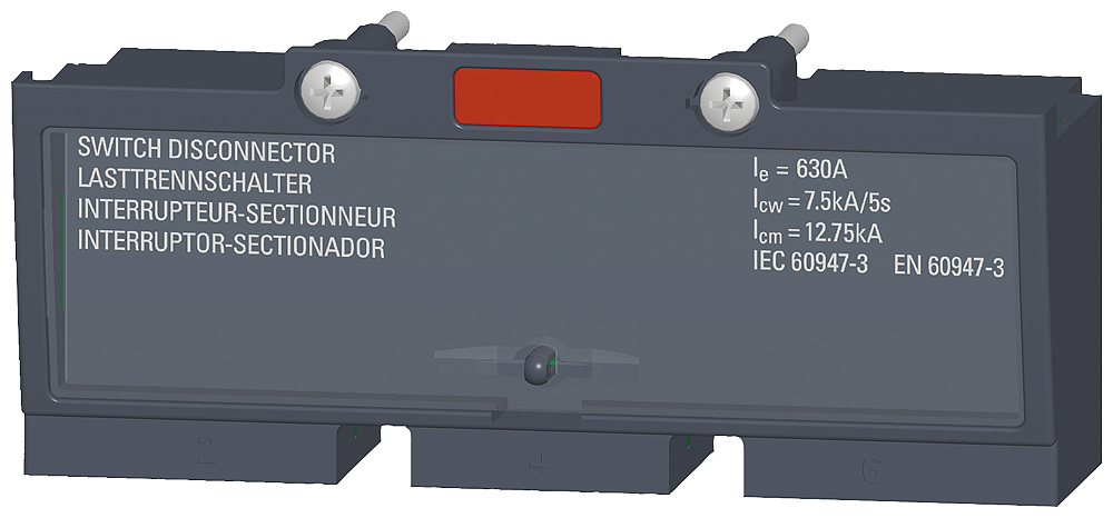 Расцепитель максимального тока аксессуар для 3VT3 3п защита линий ETU DP 250-630A SIEMENS 3VT9363-6AC00
