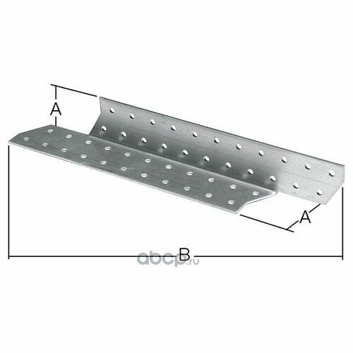 Держатель балки правый 40х170 мм DB R белый цинк STARFIX STARFIX SMP623801