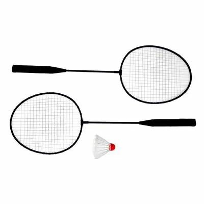 Набор для бадминтона ONLYTOP 2ракетки+волан металлический в сетке 634929