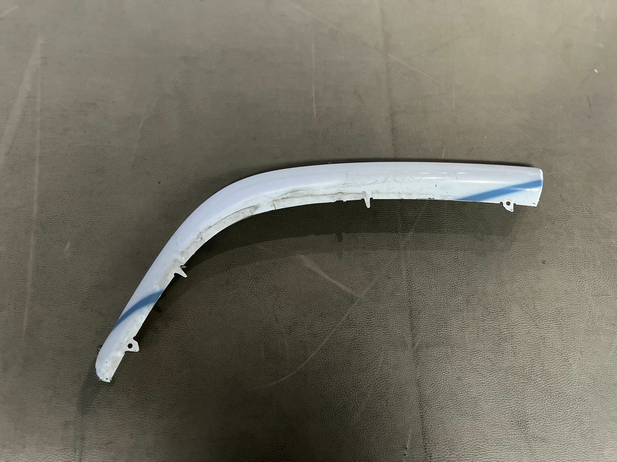 Хром переднего бампера для ГАЗ 31105 нержавейка оригинал левый