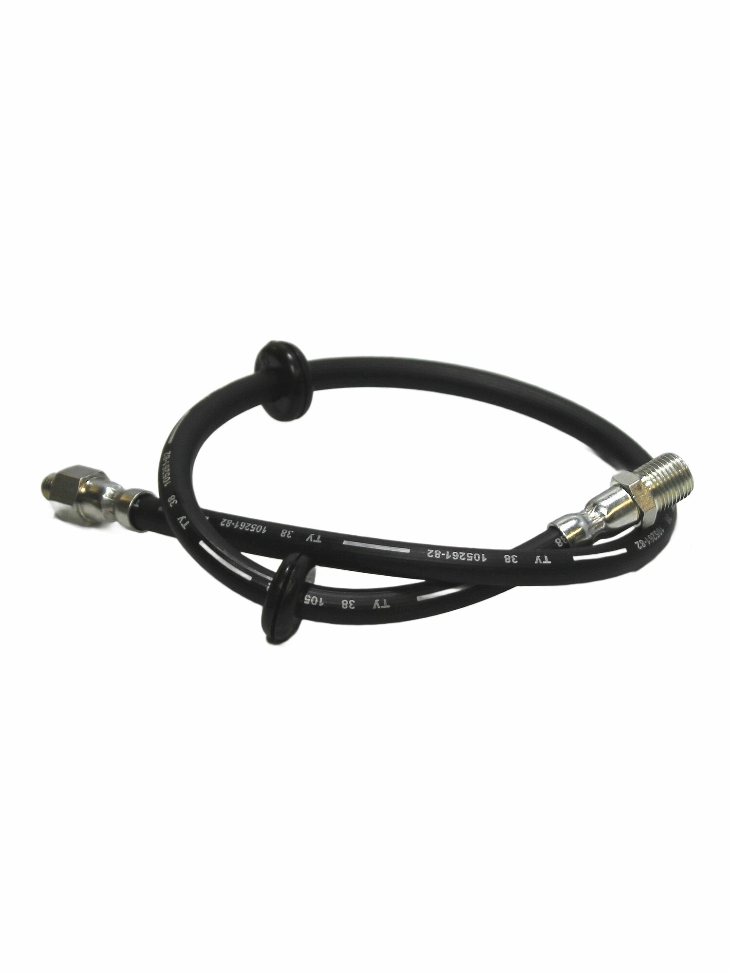 Шланг тормозной передний нижний для а/м УАЗ 2206, с двигателем 40911, инжектор, евро 4, АБС, ГУР, L - 690 мм