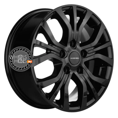 Диск автомобильный литой Khomen Wheels KHW1608 (Chery Tiggo 3/Tiggo 3 Pro) 16x6.5 5x108 et45 dia60.1 Black