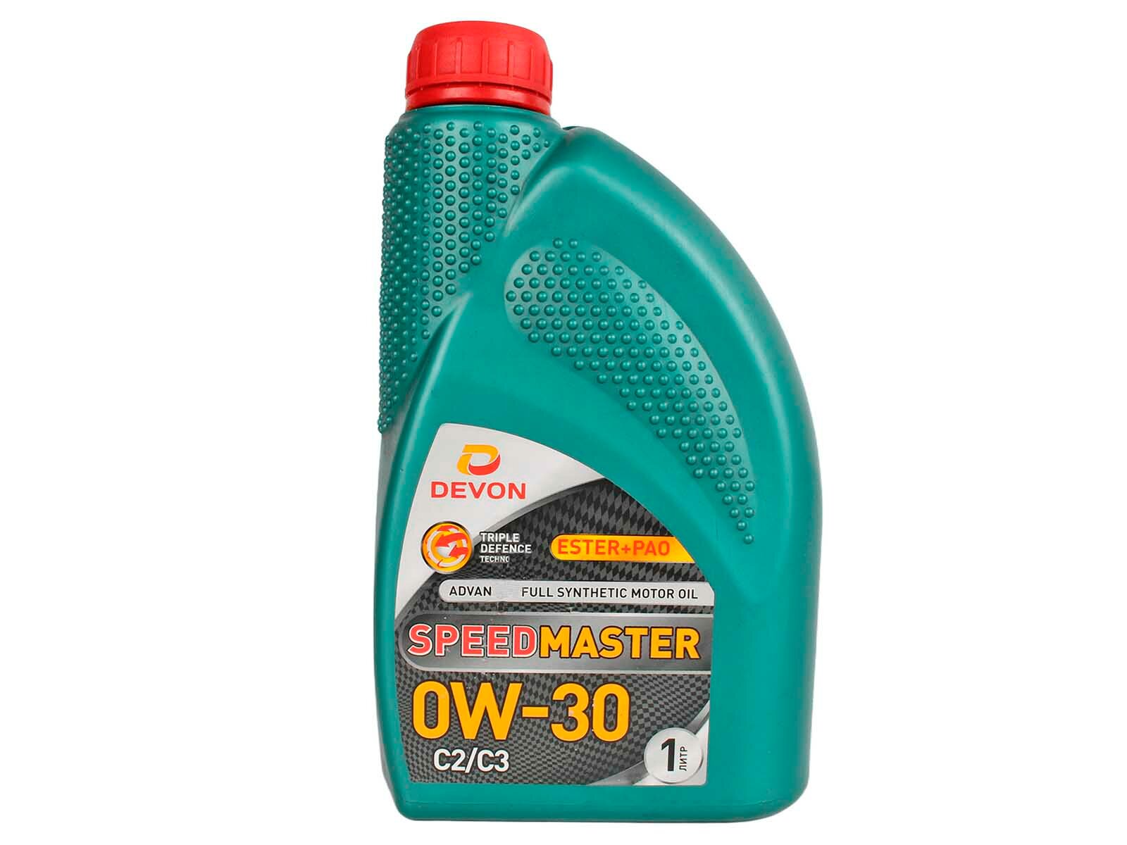 Масло моторное DEVON SPEED MASTER 0W30 1л