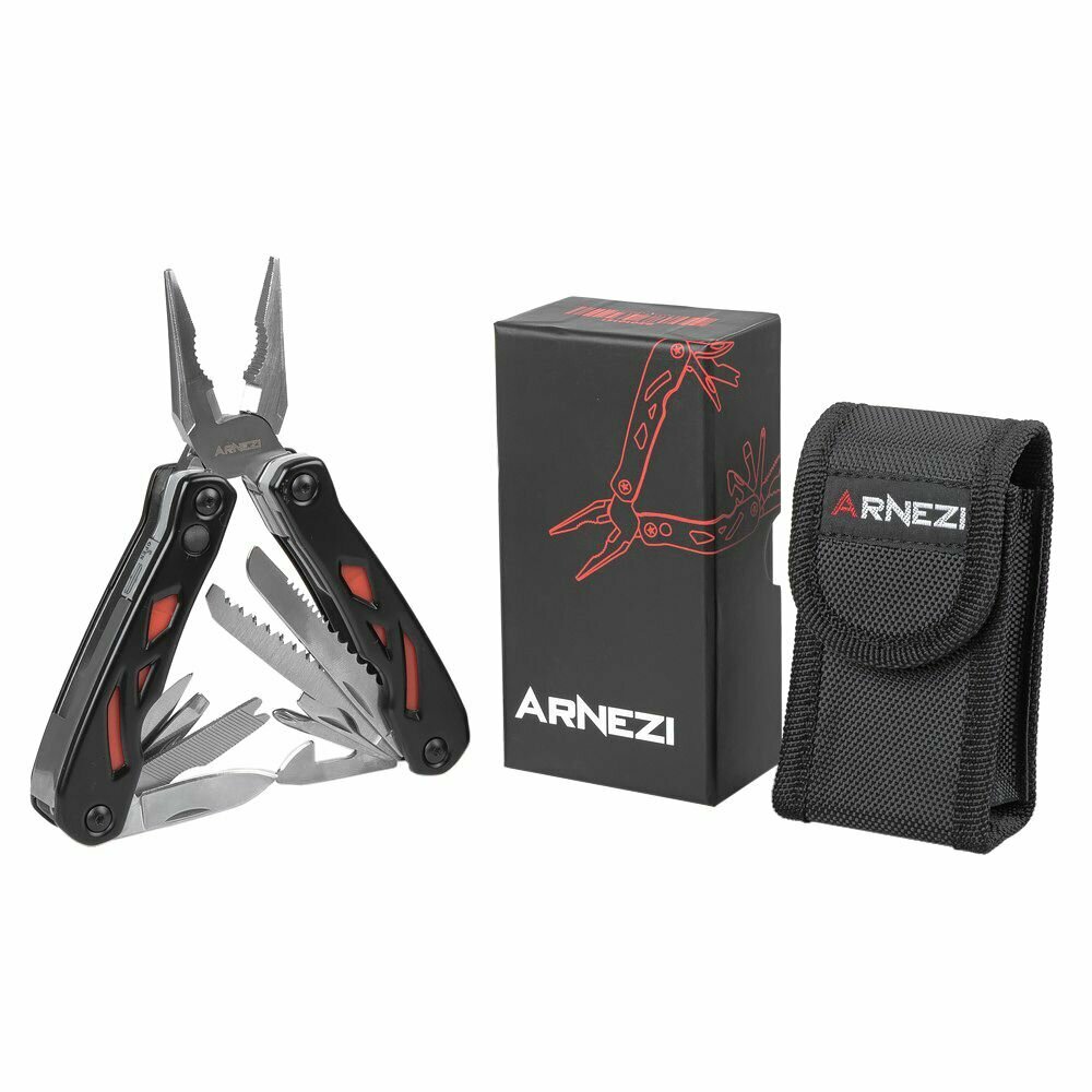 Мультитул тактический, универсальный туристический мультитул с плоскогубцами 17в1