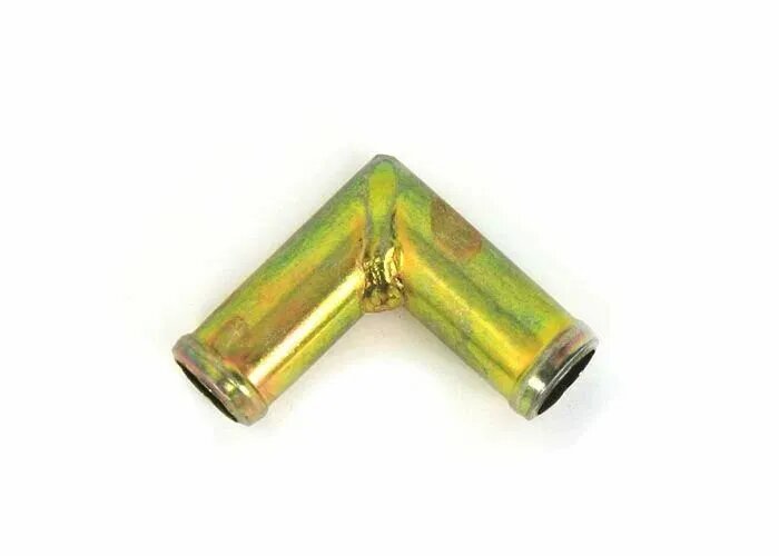 Переходник отопителя ГАЗ-3302,3110 угловой (d=18) металл
