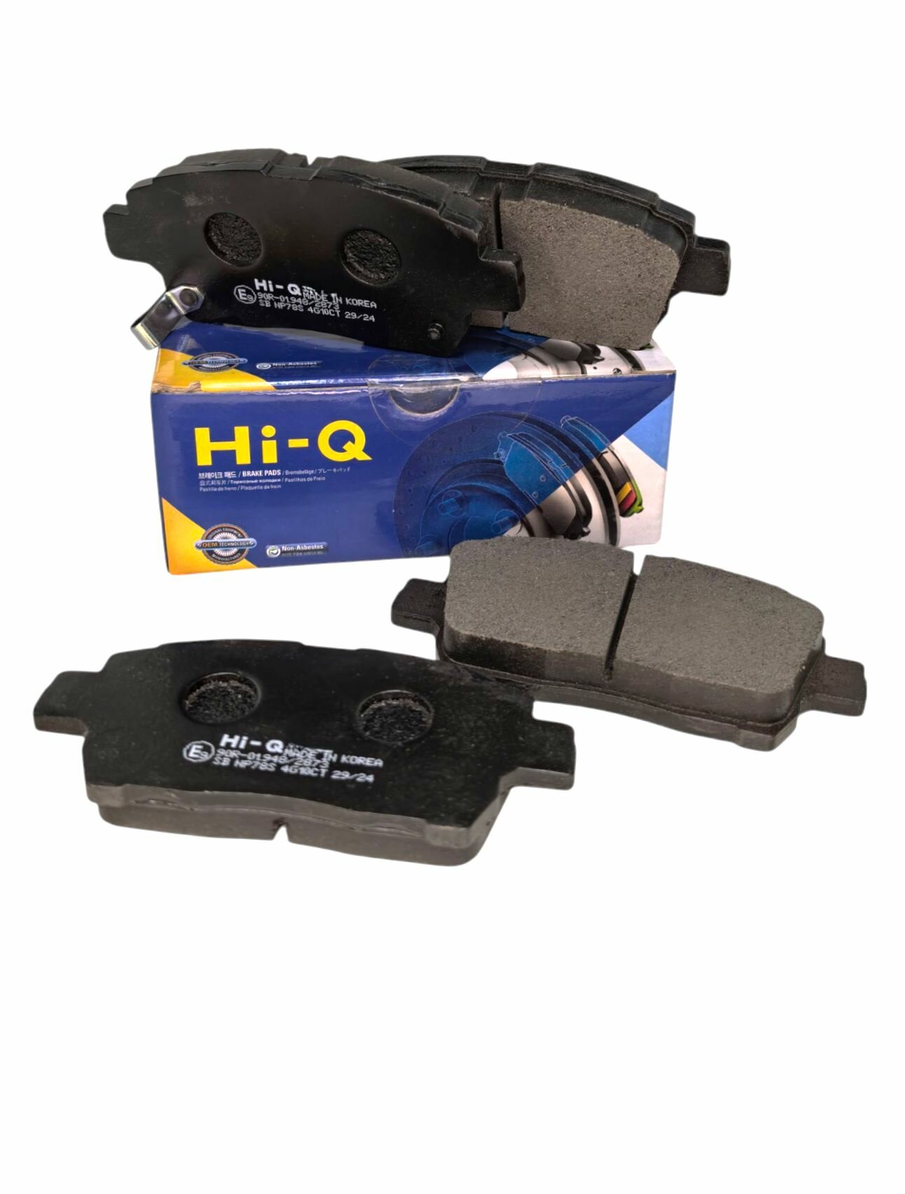 Колодки тормозные передние Лифан Солано/Солано 2 Бид Ф3 Джили Визион/МК Грейт Волл Пери (Lifan Solano/Solano 2 BYD F3 Geely Vision/MK Great Wall Peri) комплект 4 шт. Sangsin SB35001 1014003350