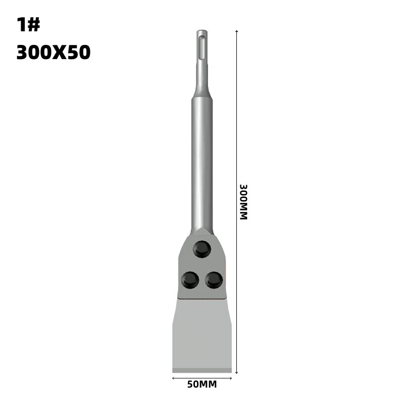 Стальной сплав SDS Plus скребок для пола 02 300x50