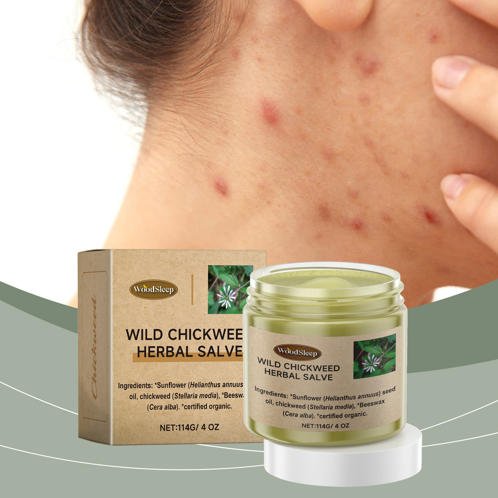 Травяной Крем Для Ухода За телом WoodSleep Нежный Увлажняющий Крем Для Улучшения Качества Кожи Увлажняющий Массажный Крем Для Ухода