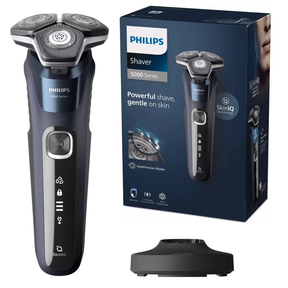 Электробритва Philips SkinIQ S5885/25 Series 5000 (сухое и влажное бритье)
