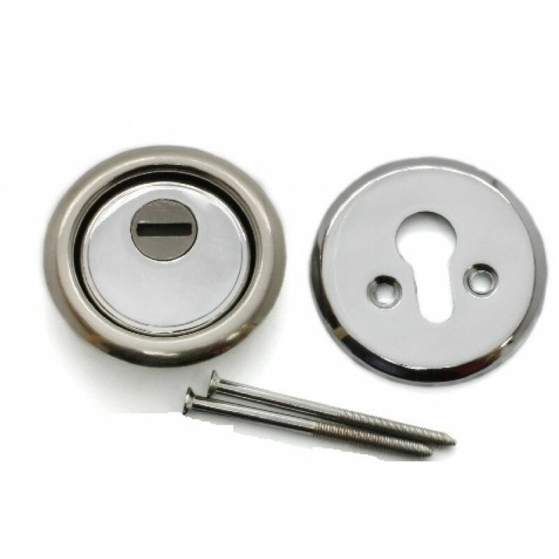 Броненакладка для замка MARLOK для цилиндрового, серебристая, металл