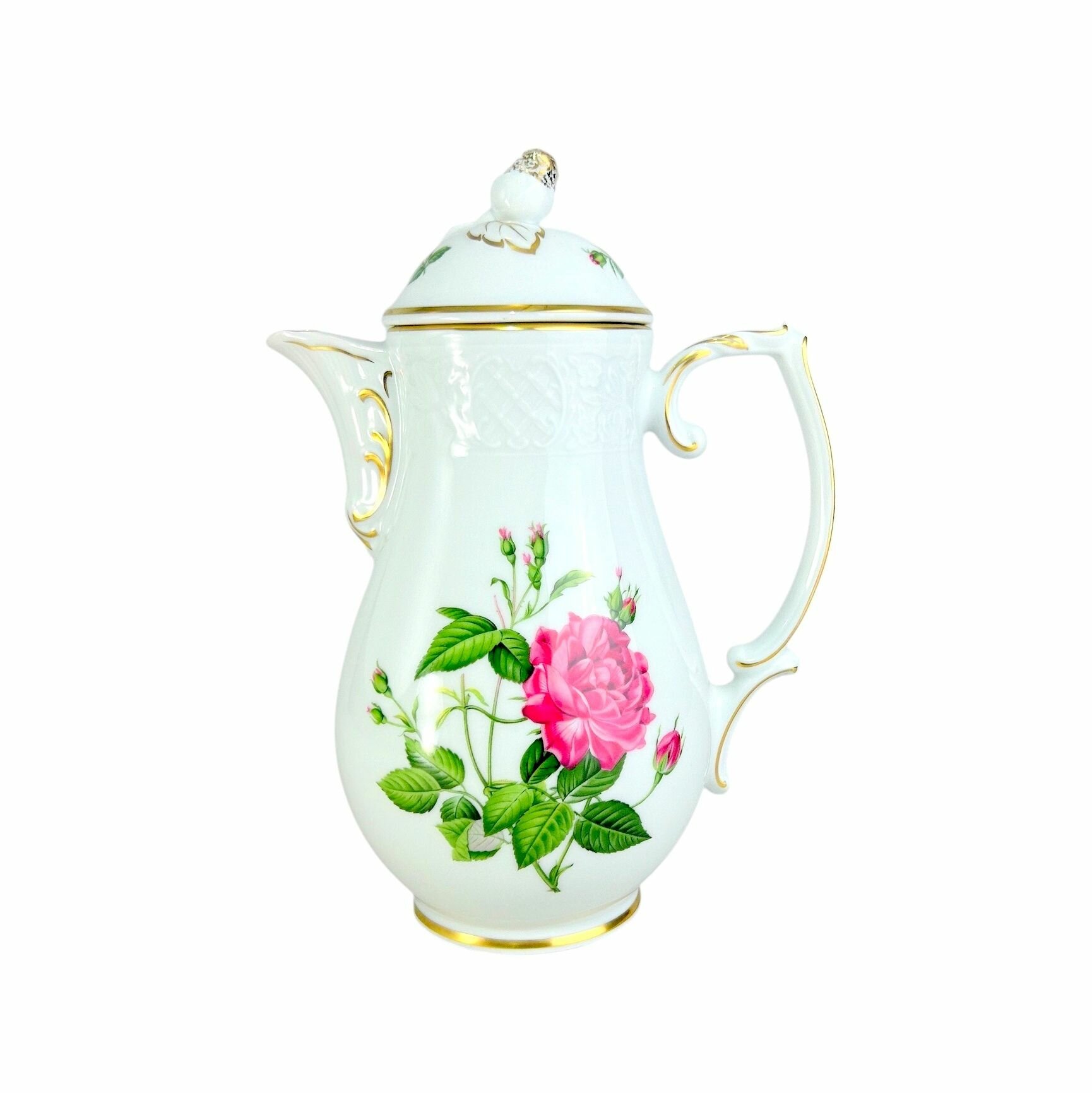 Чайник винтажный Роза, Schumann Arzberg, фарфор. Германия