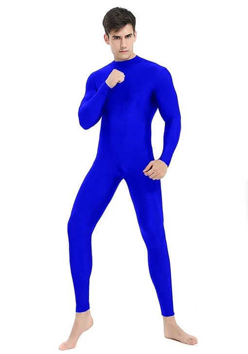 Сpeerise Балетный комбинезон для взрослых из Lycra и Spandex Синий, XXXL, Blue