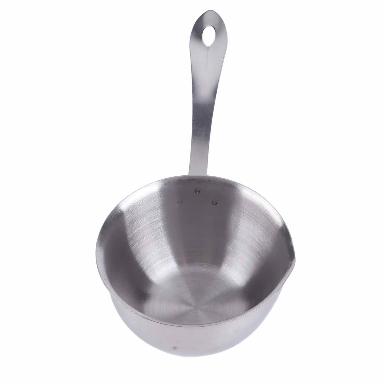 Горшок с подогревом масла, универсальная кастрюля с плоским индукционным дном из нержавеющей стали, мини-горшок для масла, горшок для молока, маленькая кастрюля 300 мл