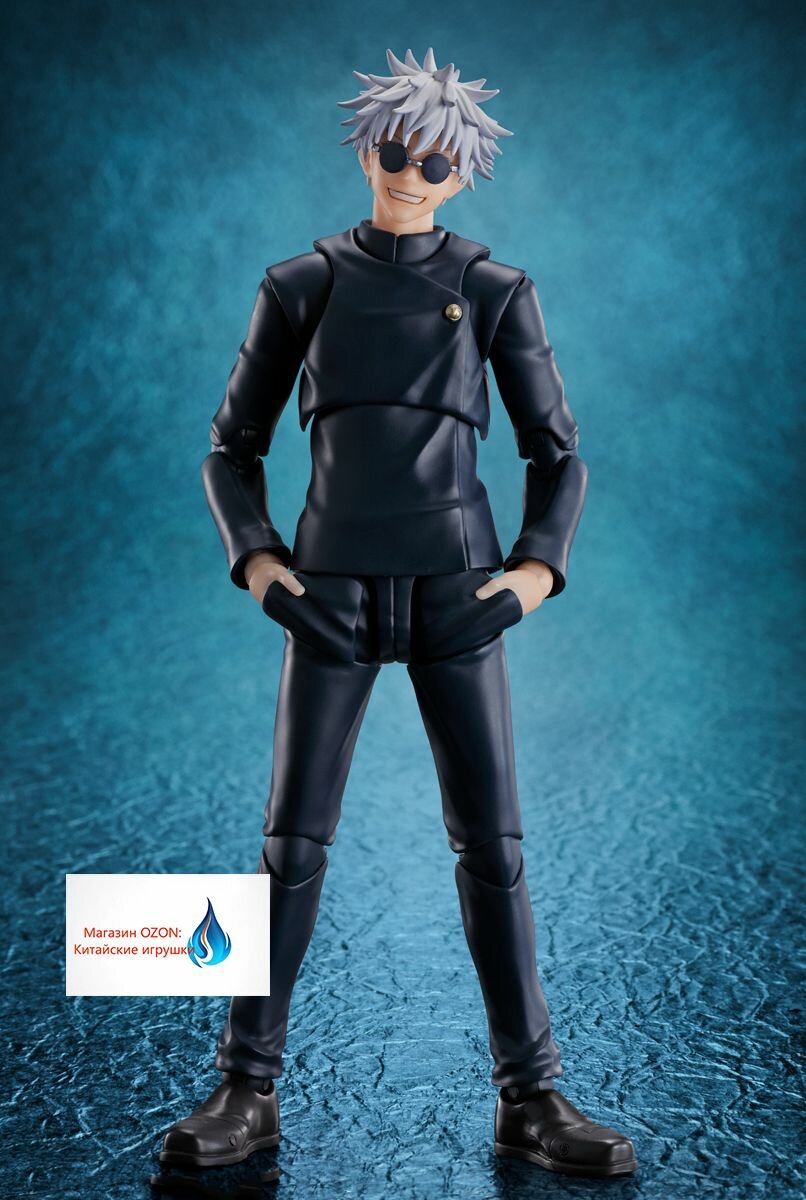 (клеймо)bilibili Bandai SHF-Аниме фигурка Магическая битва/Jujutsu Kaisen, Годжо Сатору, 16м