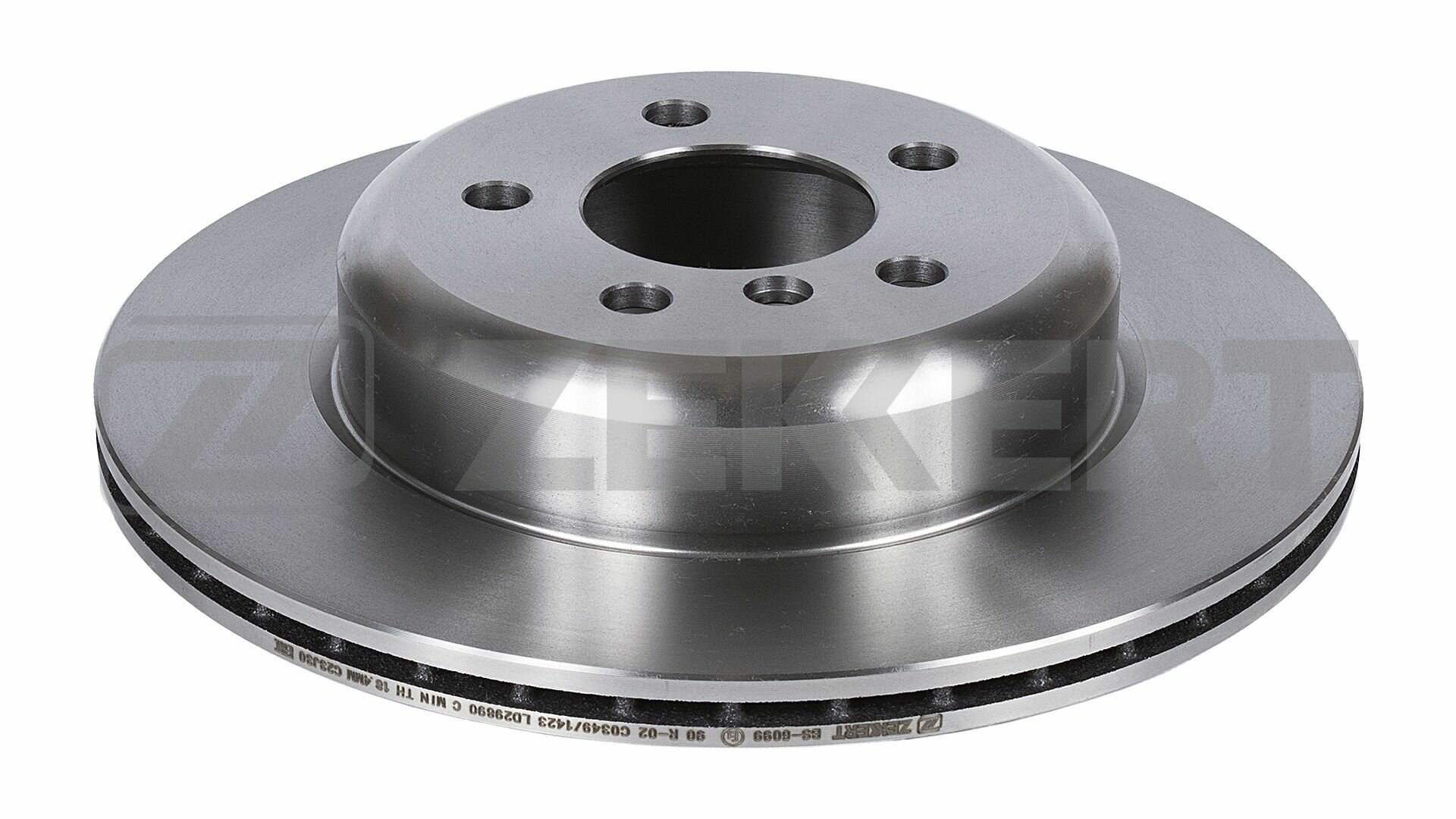 Диск торм. задн. BMW 5 (F10, F11) 10-