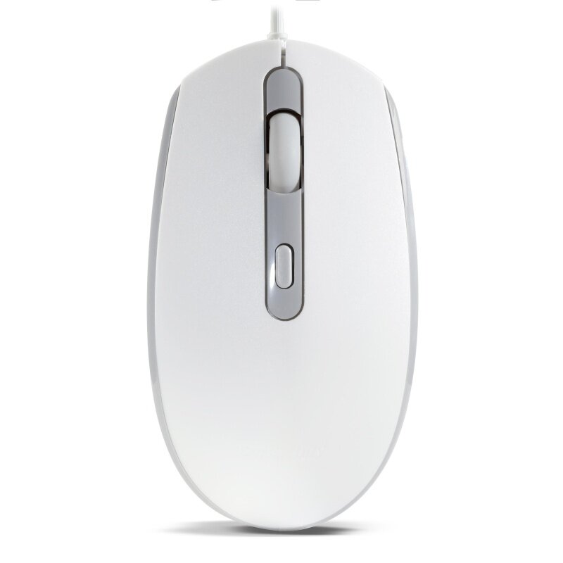 Компьютерная мышь SmartBuy "One", проводная, бело-серая (SBM-280-WG)