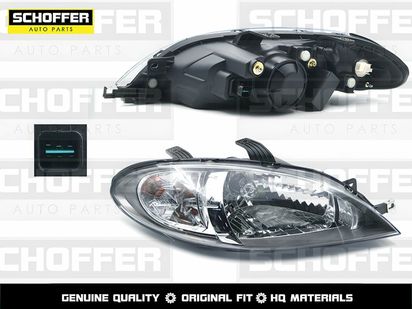 Фара правая с электрокорректором, для Шевроле Лачетти 5D 04-, Ravon Джентра 2015-2018 Chevrolet Lacetti 5D 04-, Ravon Gentra 2015-2018, артикул SHF-12079, производителя SCHOFFER