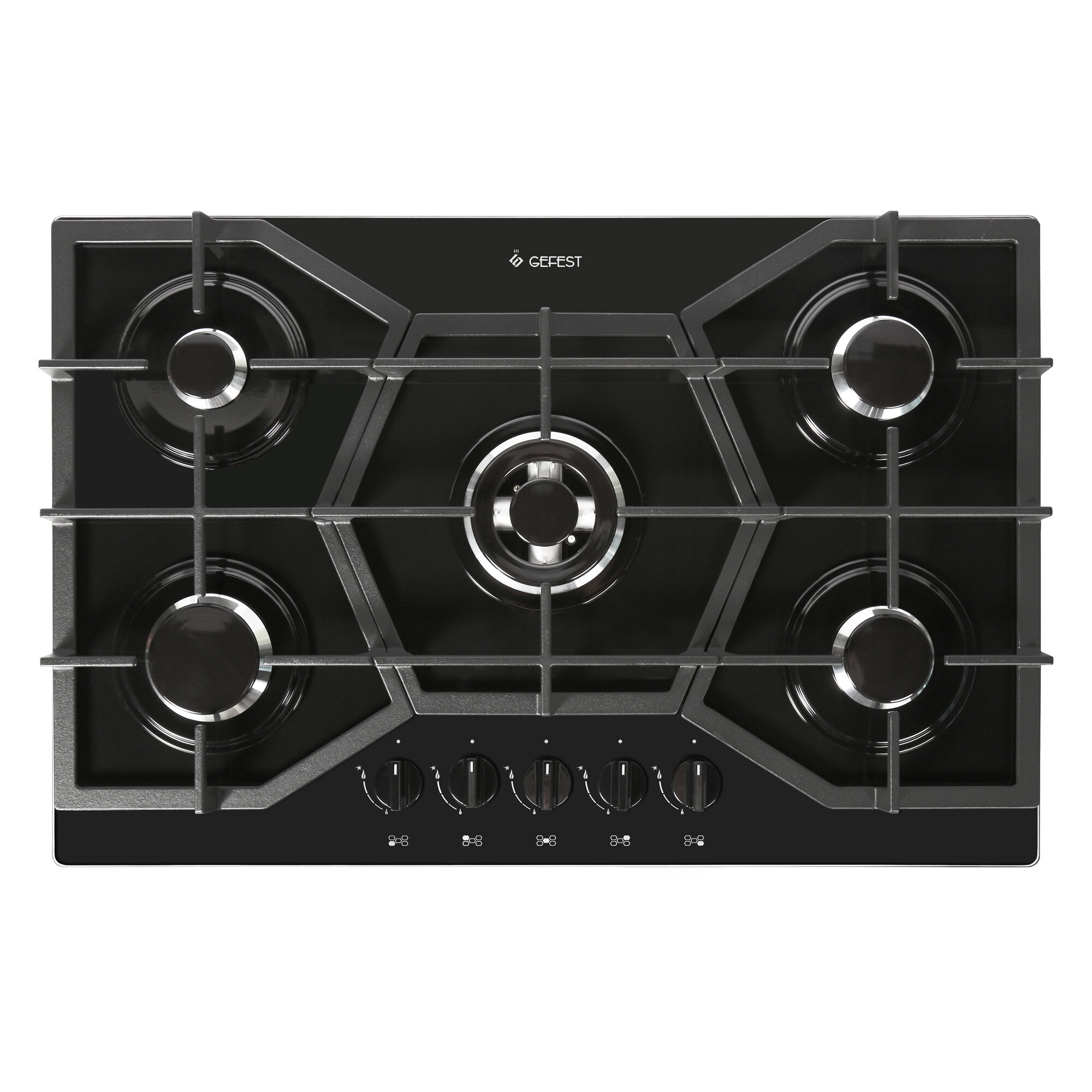 Газовая варочная поверхность GEFEST SG SN 2340 К23, черный, (14891001)