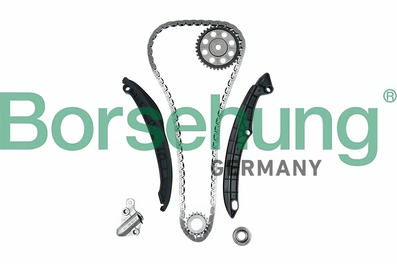 Комплект цепи ГРМ для Шкода Рапид, Фольксваген Гольф 5, Плюс 5, Ван, Поло 5 B16299 BORSEHUNG