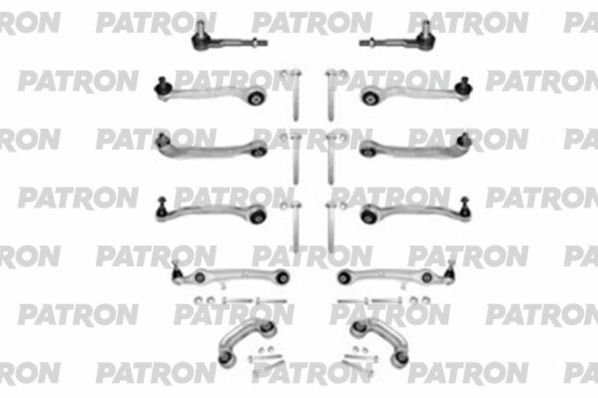 Комплект рычагов передней подвески, для Ауди А6 С6, Ауди А6 Аллроад С6