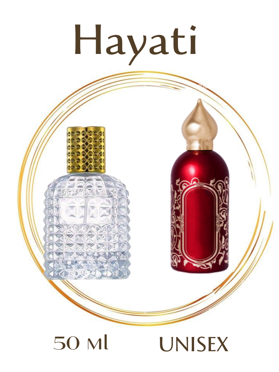 Духи парфюм Hayati спрей 50 мл унисекс, цветочные, фруктовые