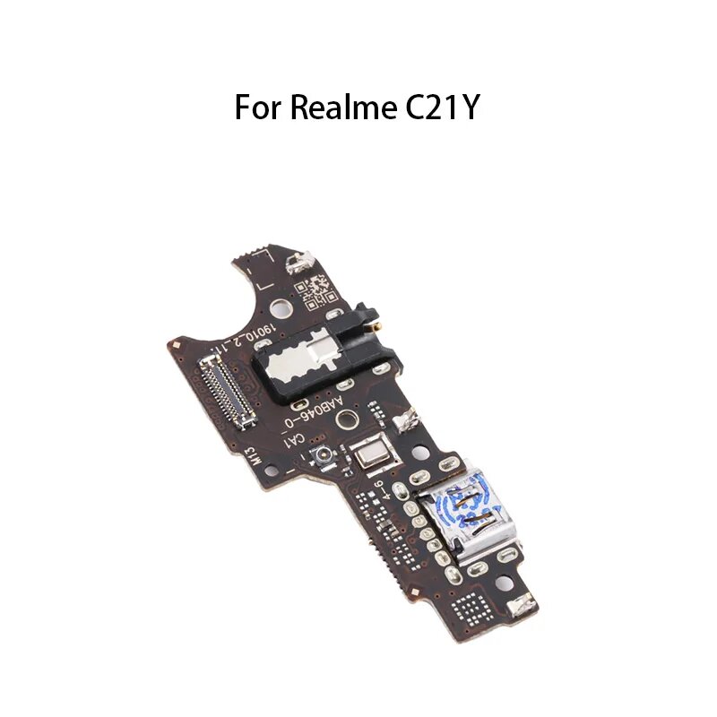 USB-порт для зарядки, разъем гибкого кабеля для Realme C21Y