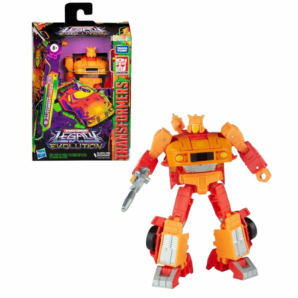 Игрушка Hasbro Трансформеры Наследие трансформеров: Эволюция вселенной G2 Autobot Jazz 14cm F7510