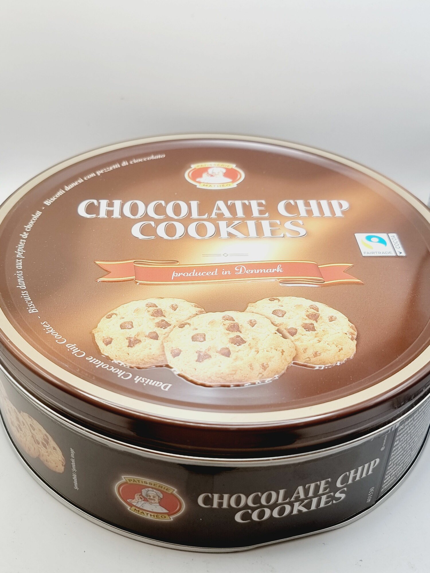 Печенье Patisserie Matheo с шоколадной крошкой 454 г (Дания)