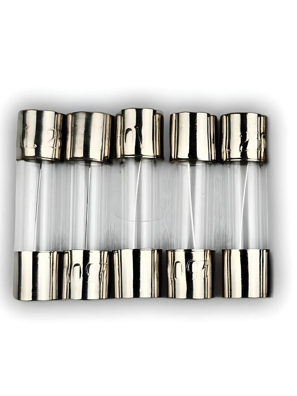 Предохранитель стеклянный 5х20мм 2.5A 250В, 5шт