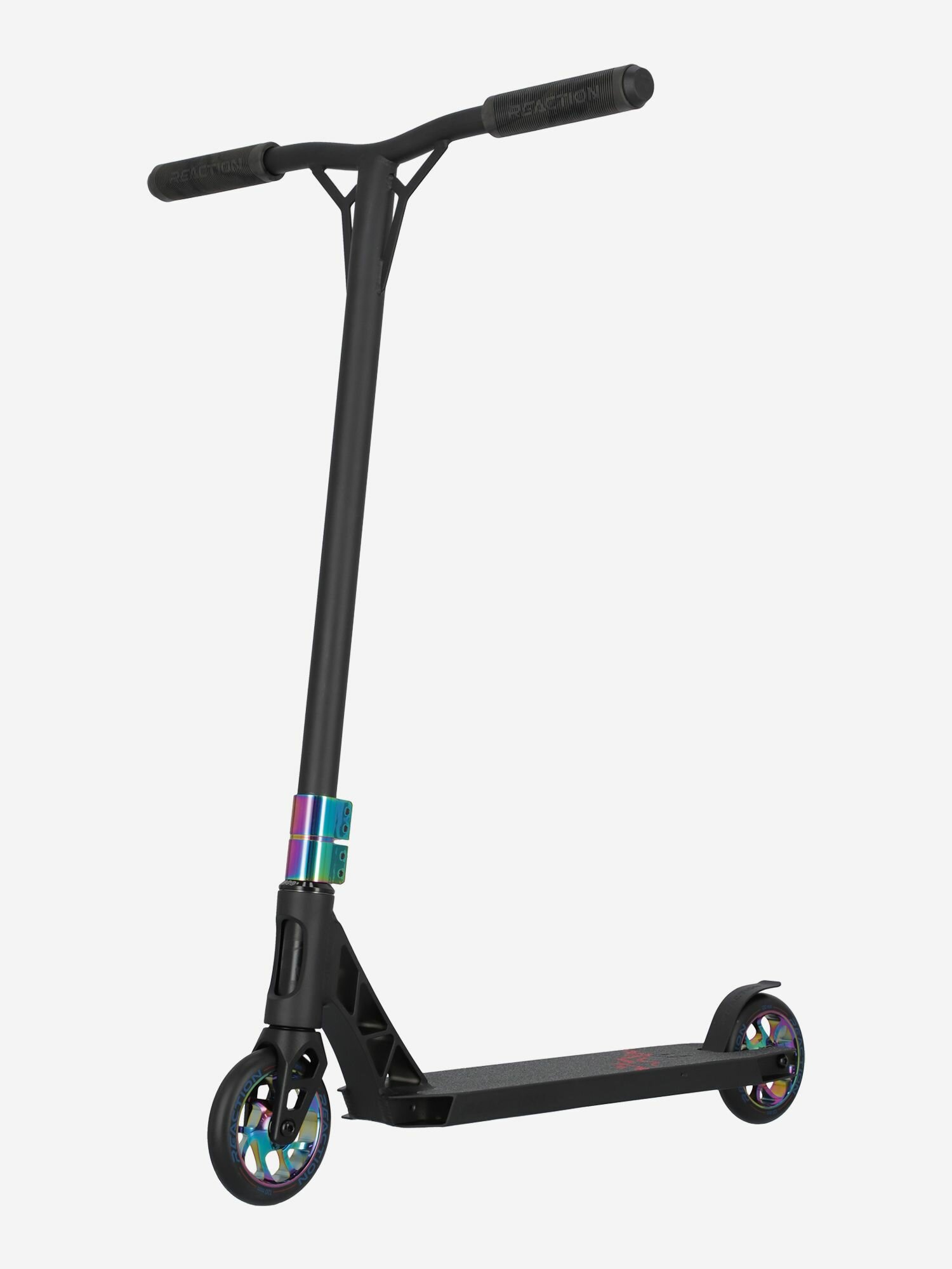 Самокат Reaction Stunt, трюковой, прочный, для детей и взрослых, чёрный