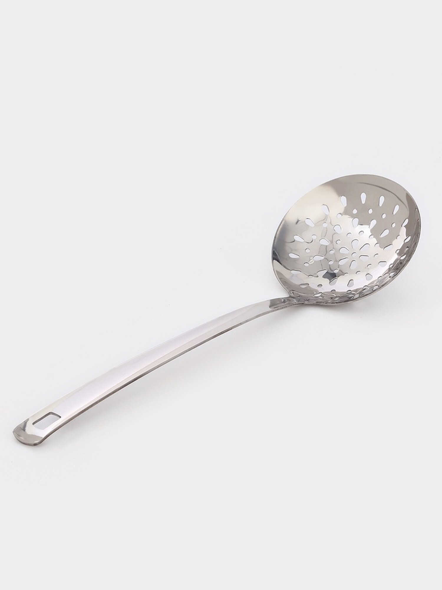 Шумовка из нержавеющей стали Доляна Everyday, 38×11,5 см, толщина 3 мм, цвет серебряный