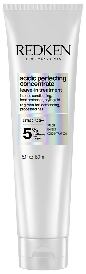 Redken Acidic Perfecting Concentrate Термозащитный восстанавливающий крем 150 мл