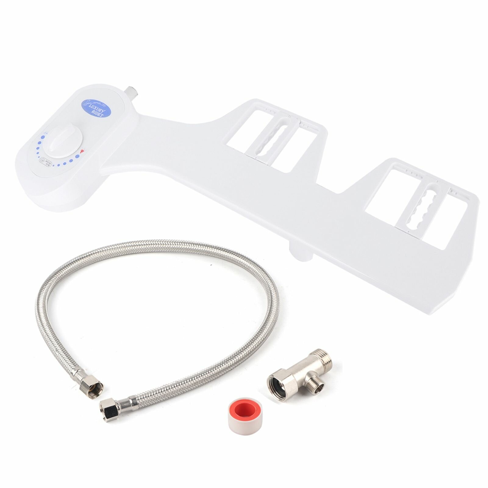 G1/2in двойная насадка для унитаза, насадка для биде, распылитель для биде в ванной комнате, для чистки частных частей бедра