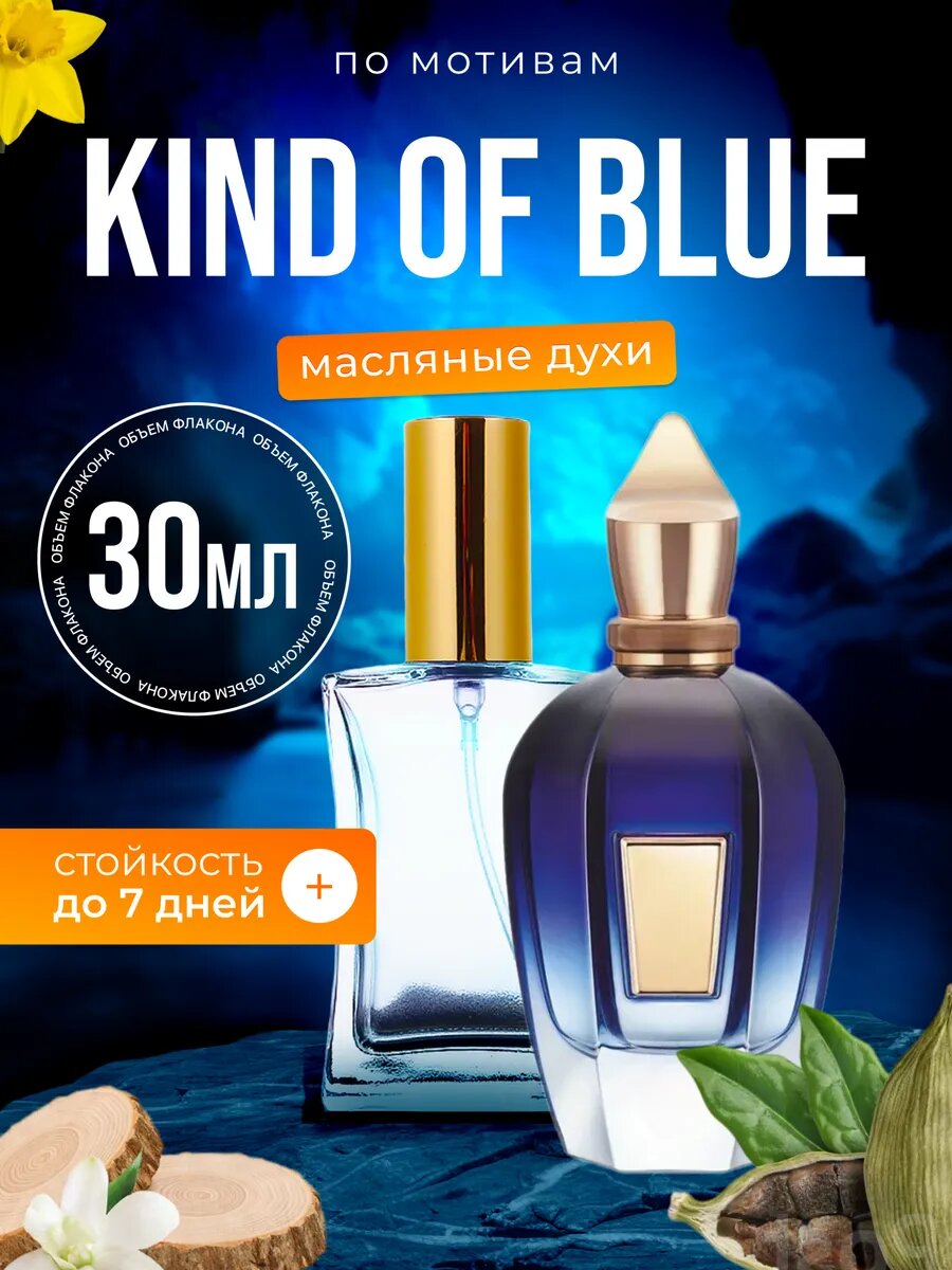 Духи масляные по мотивам Kind of Blue Ксерджофф Кинд Блю парфюм мужские женские стойкие