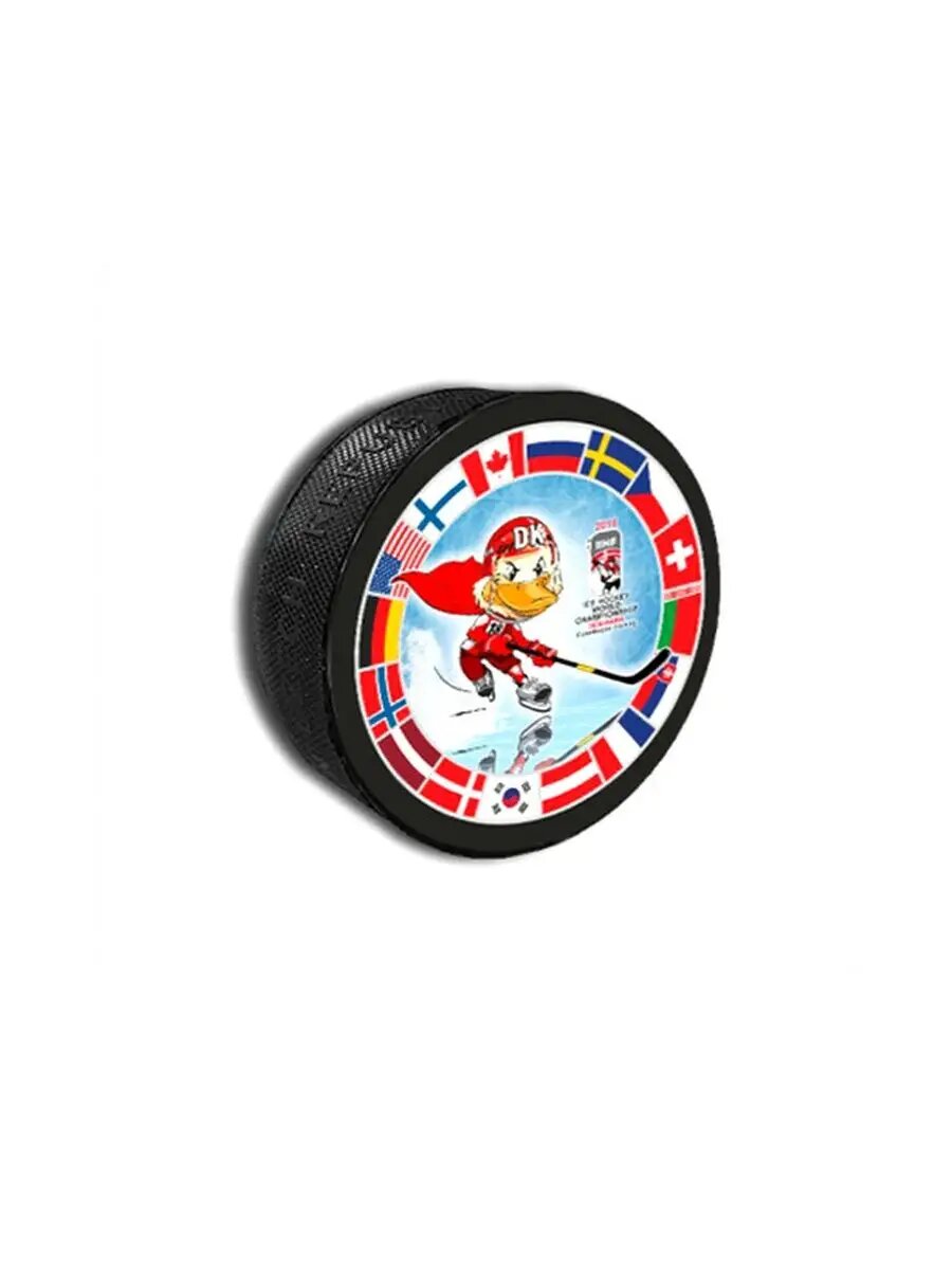 Шайба ЧМ 2018 Дания сувенирная