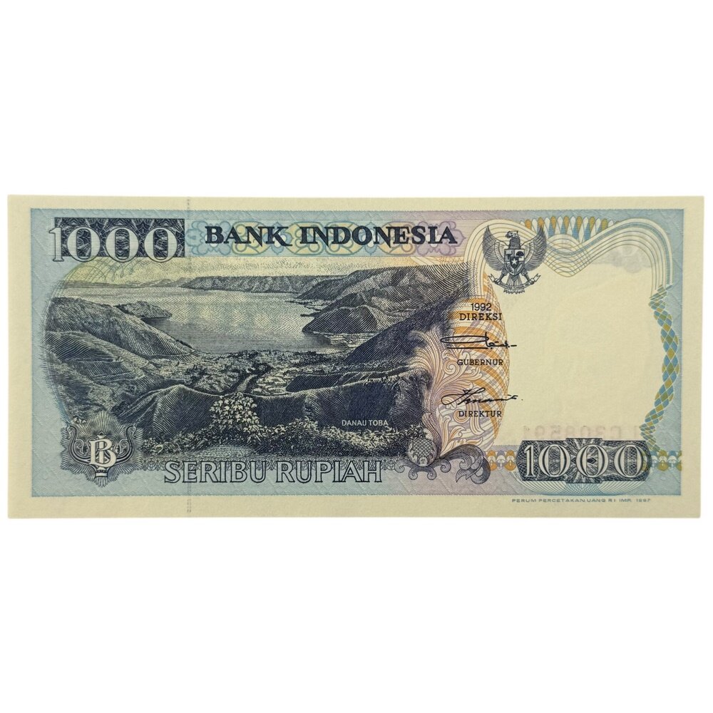 Индонезия 1000 рупий 1992 г. (1997 г.) (Серия LLC)