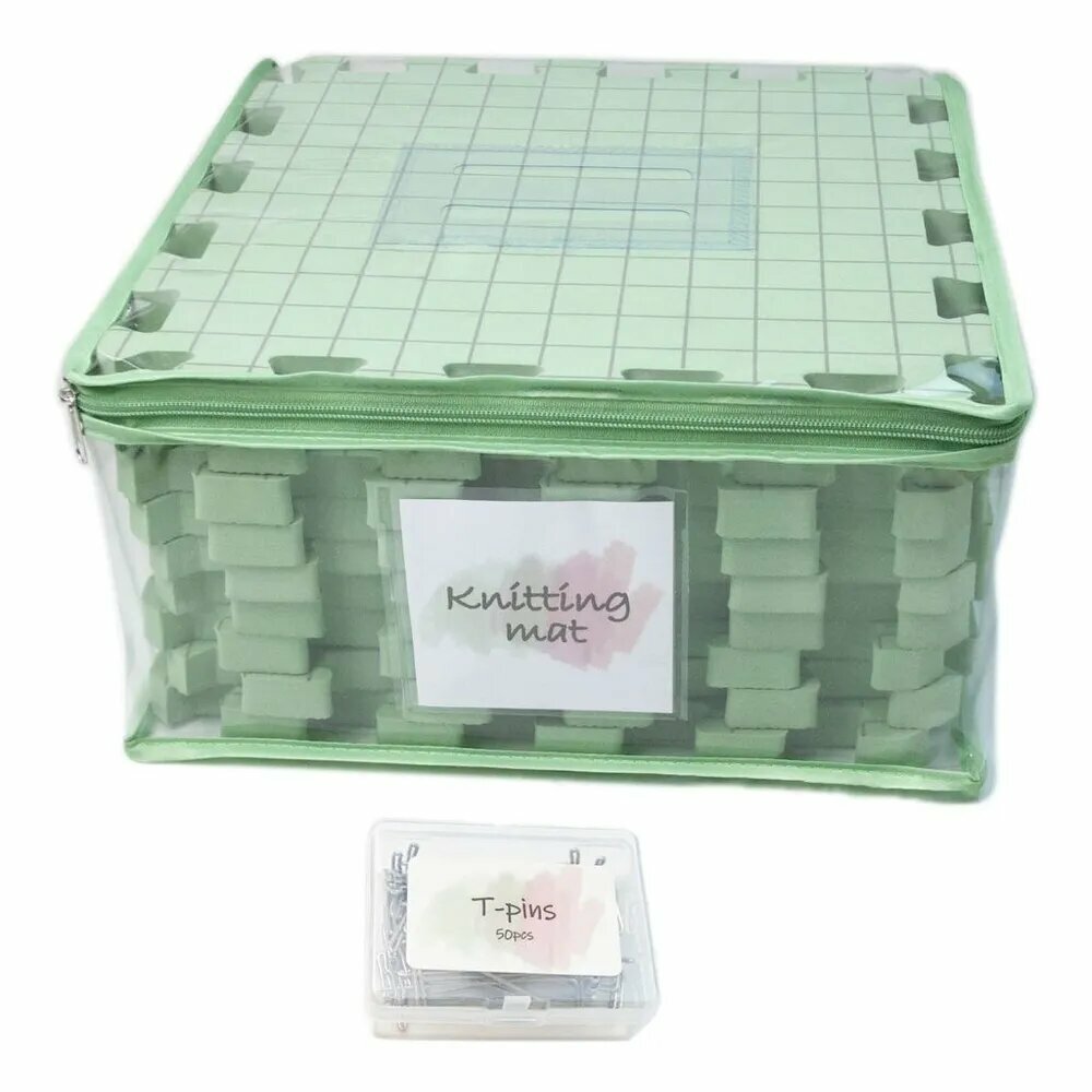 9 шт./компл. блокирующих ковриков для вязания доски крючком с сетками и Т-образными булавками