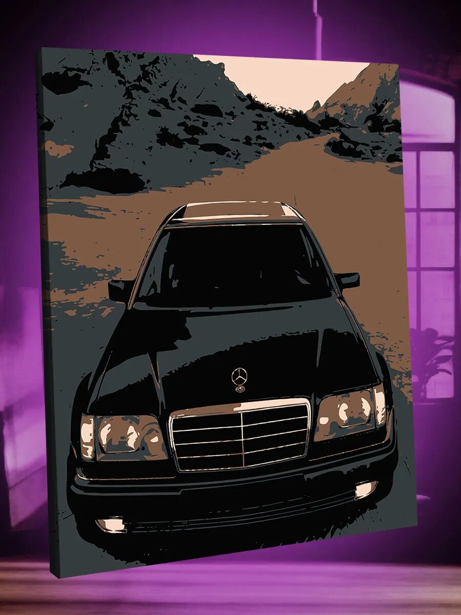 Картина по номерам Mercedes