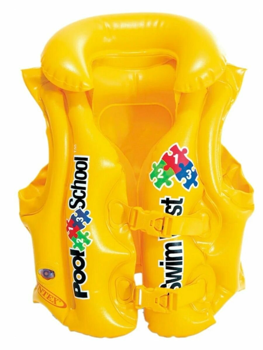 Жилет надувной детский для плавания, 47 см, 3+