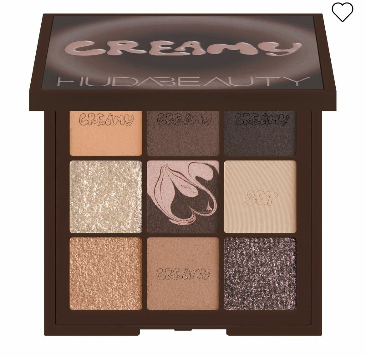 Huda Beauty Палетка теней для глаз Creamy Obsessions Netural (8,2 г)