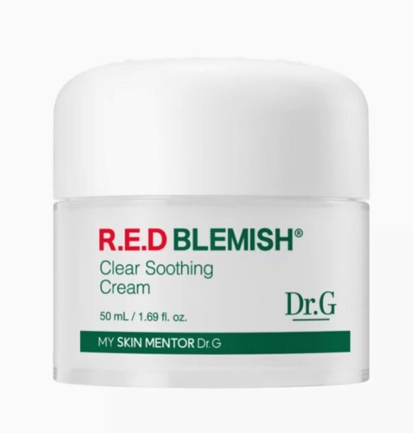 Успокаивающий крем для чувствительной кожи лица Dr.G R.E.D Blemish Clear Soothing Cream