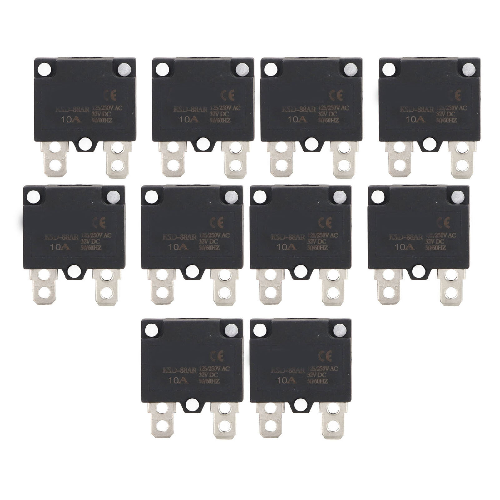 Автоматический выключатель 10 шт AC125/250V для детских авто